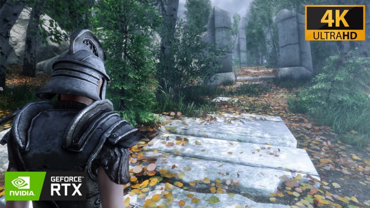 A Tale of Two Worlds: Oblivion Graphics Mod in Skyrim - A Must-See! (4k ...