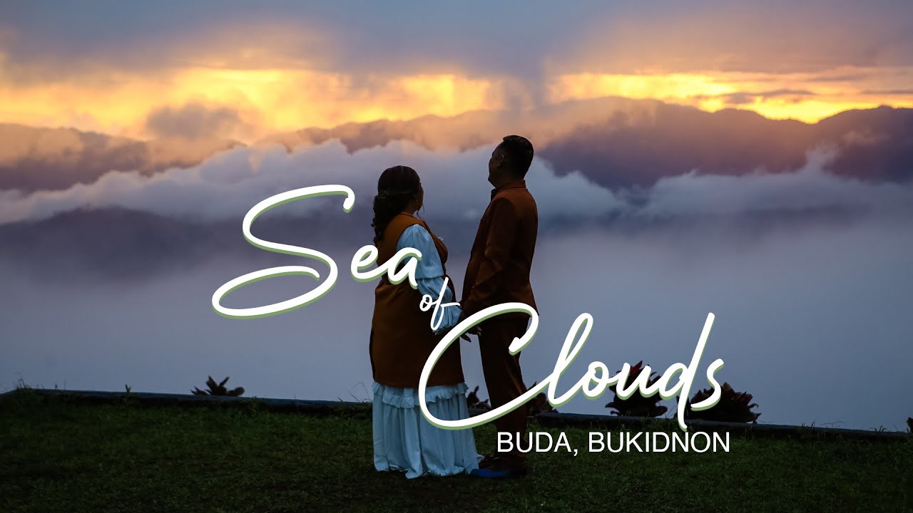 SEA OF CLOUDS BUKIDNON Engagement Shoot Behind the Scenes Rey and Lorie - YouTube