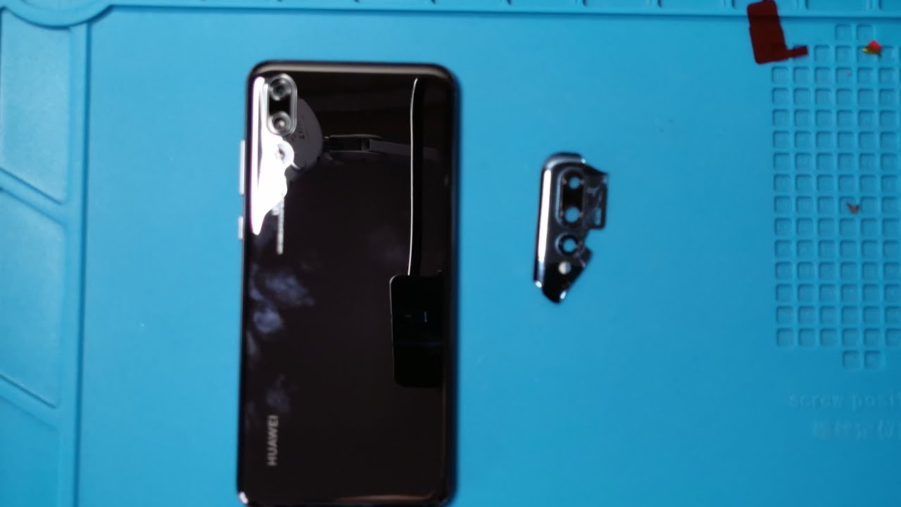 📳☢️ Huawei P20 Pro hátlap csere / Huawei P20 Pro Back Glass Replacement ...
