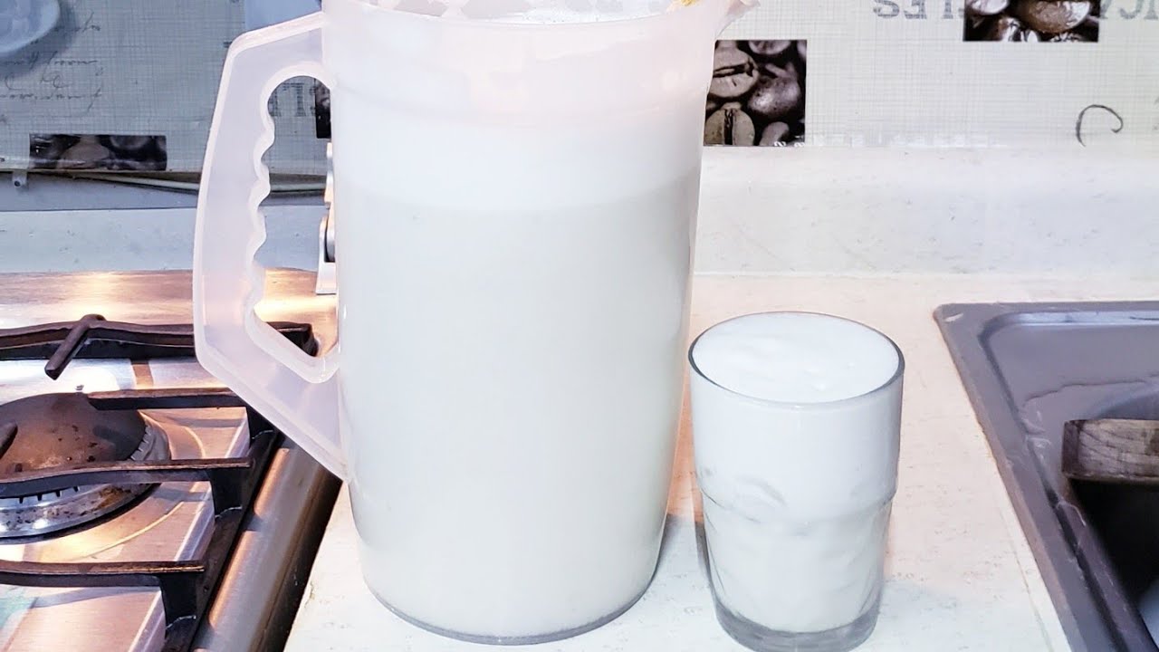 HORCHATA DE COCO CON SOLO 4 INGREDIENTES - YouTube