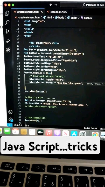 Onclick Btn Function Javascript Simplest Methodhtmlcssjavascript Youtube