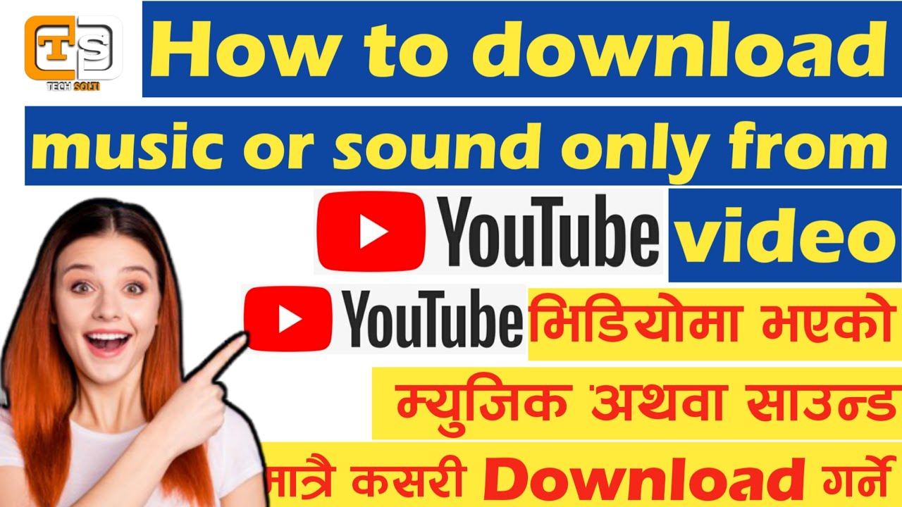 How to download music or sound only from youtube video | without ...