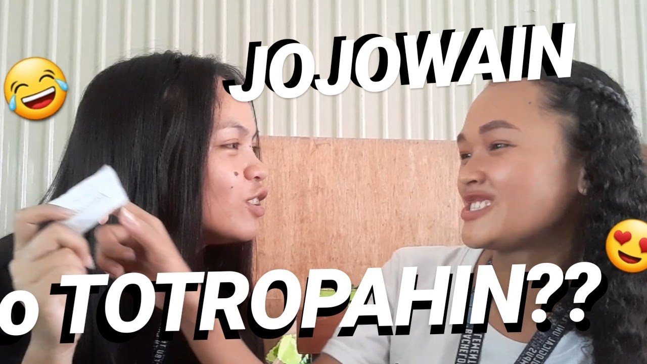 JOJOWAIN o TOTROPAHIN CHALLENGE | Low Cost Vlogging by Local Vloggers ...