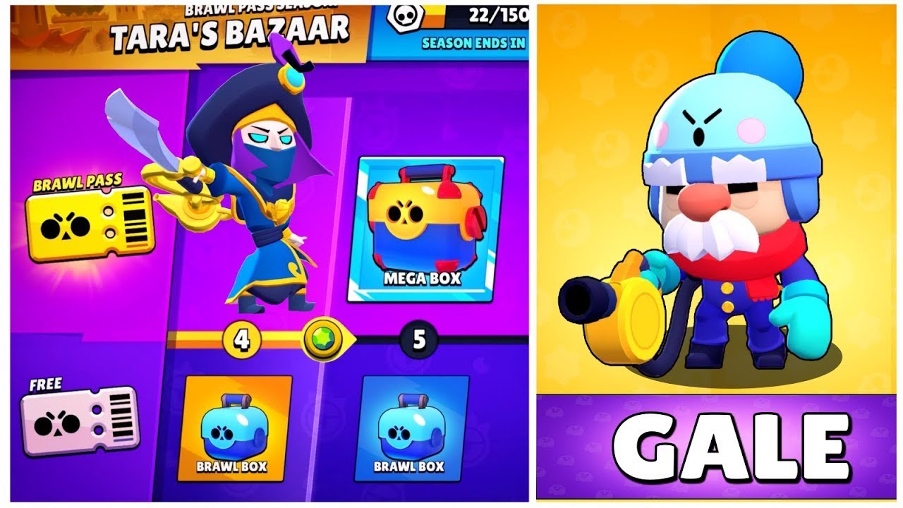 Brawl Stars Trailer : Nouvelle Mise à Jour Tara's Bazaar and Brawl Pass ...