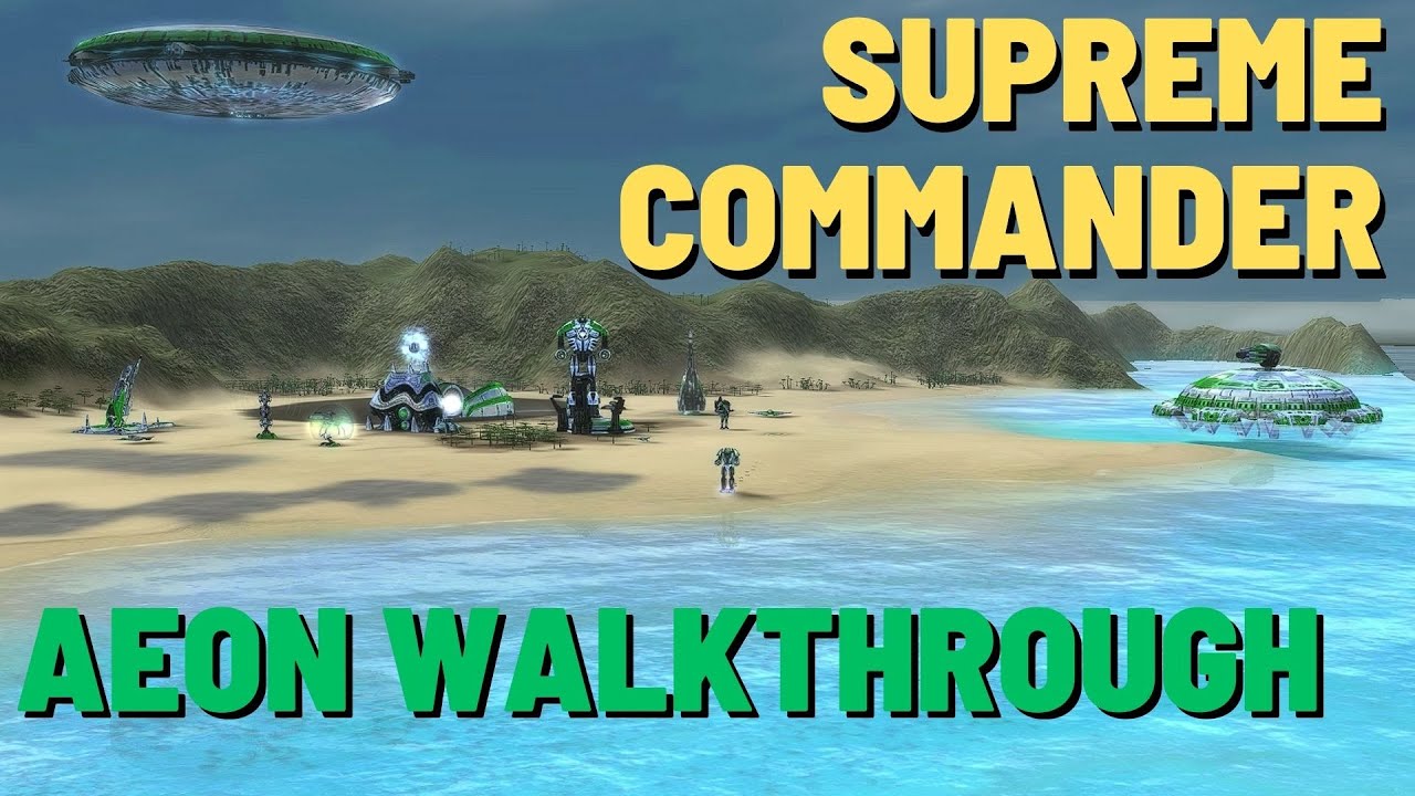 Operation: Red Flag | Aeon Campaign Gameplay (Hard) | Supreme Commander: Forged Alliance - YouTube