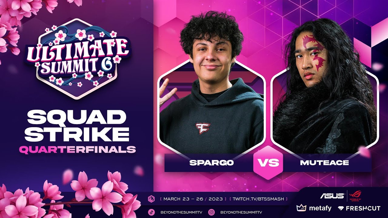 Sparg0 vs MuteAce - Squad Strike Quarter-Final - Smash Ultimate Summit ...