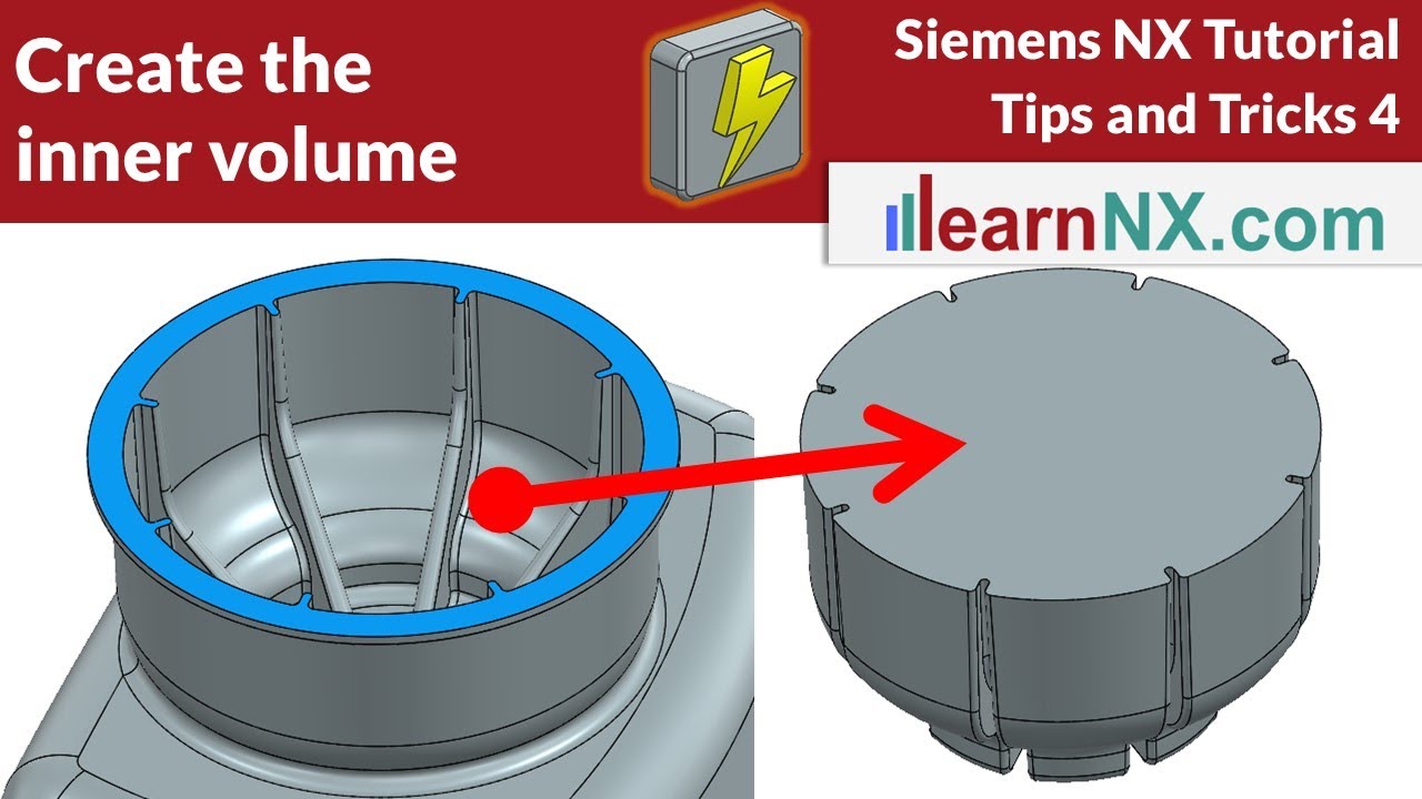 Siemens NX | Create the inner volume - YouTube