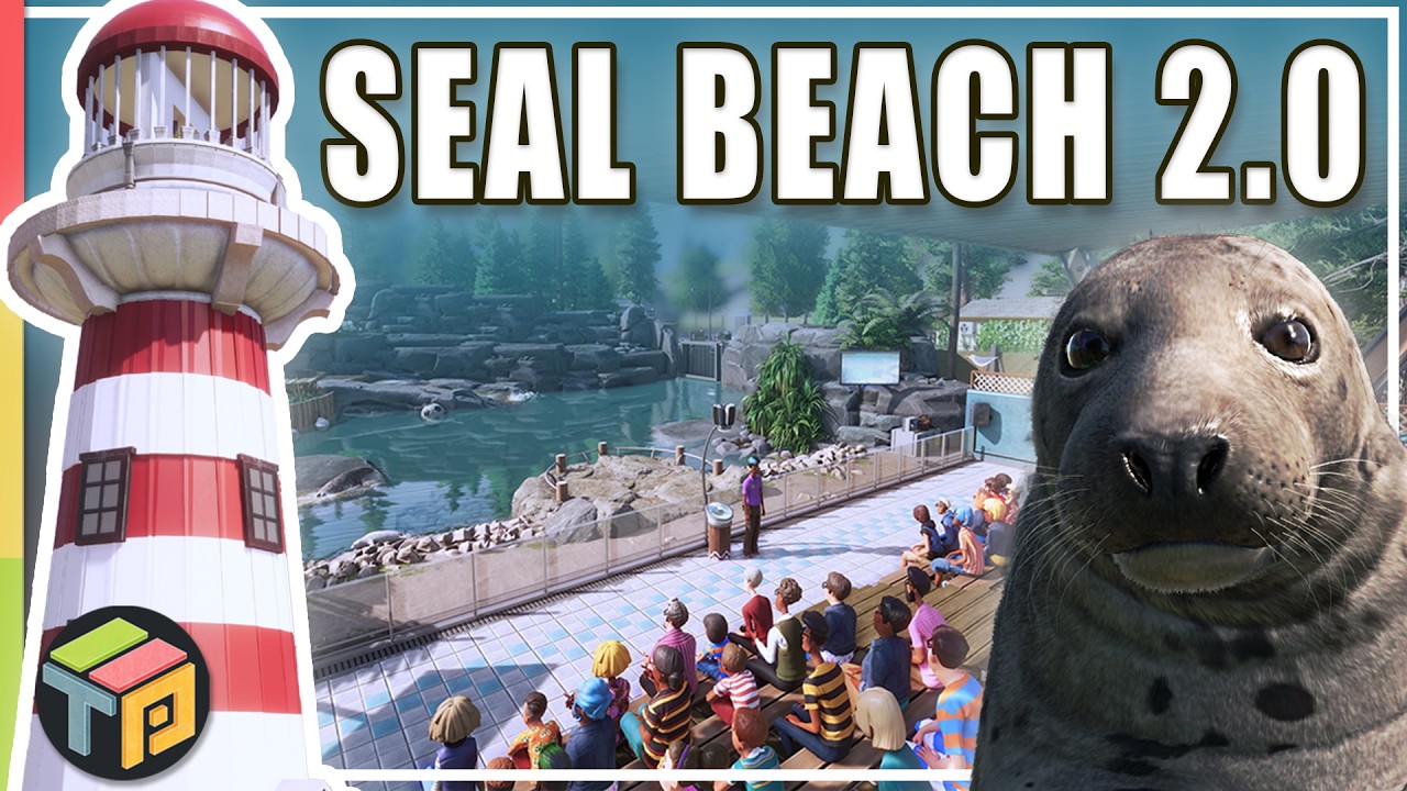 UPGRADES! | Grey Seal Habitat | Tiguidou Zoo | Planet Zoo - YouTube
