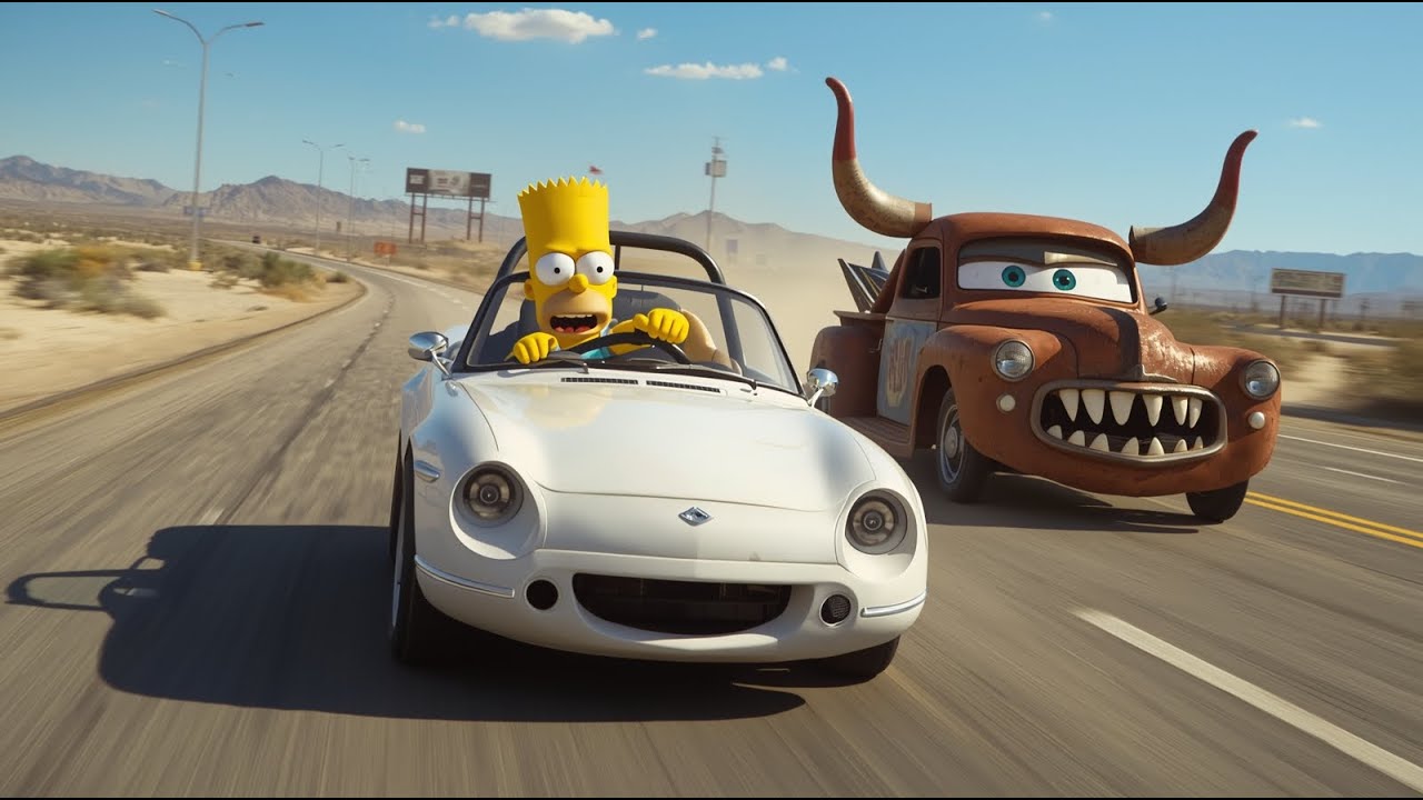 🚗😂 Scared and Angry Cars Funny Cartoon for Kid - YouTube