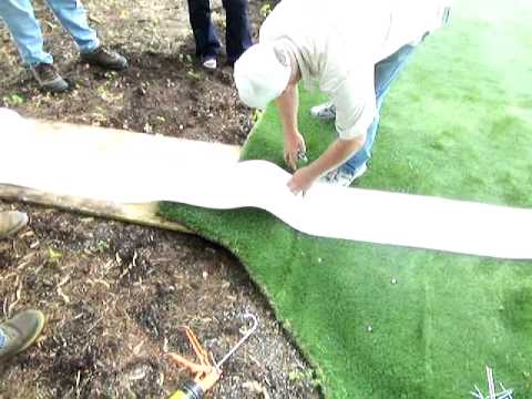 Seaming Turf - Part 2 - YouTube