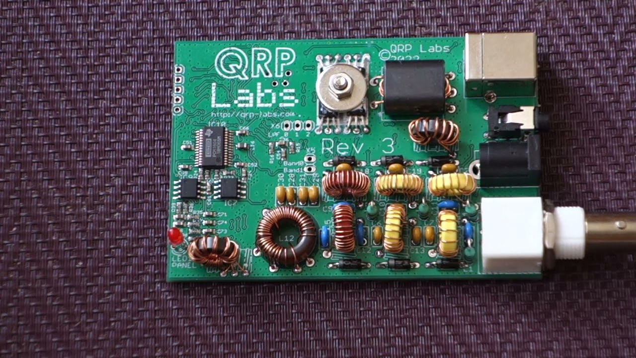 QDX transceiver QRP for FT8 - YouTube
