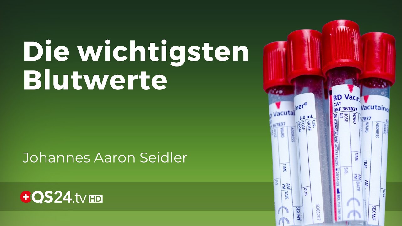 Die wichtigsten Blutwerte | NaturMEDIZIN | QS24 Gesundheitsfernsehen ...