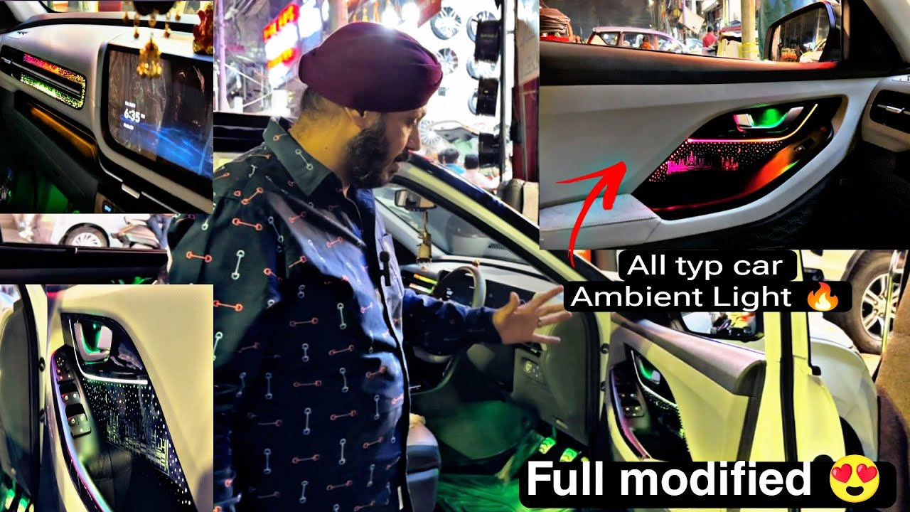 Creta Ambient Light Modification !Transform Your Ride with Stunning ...