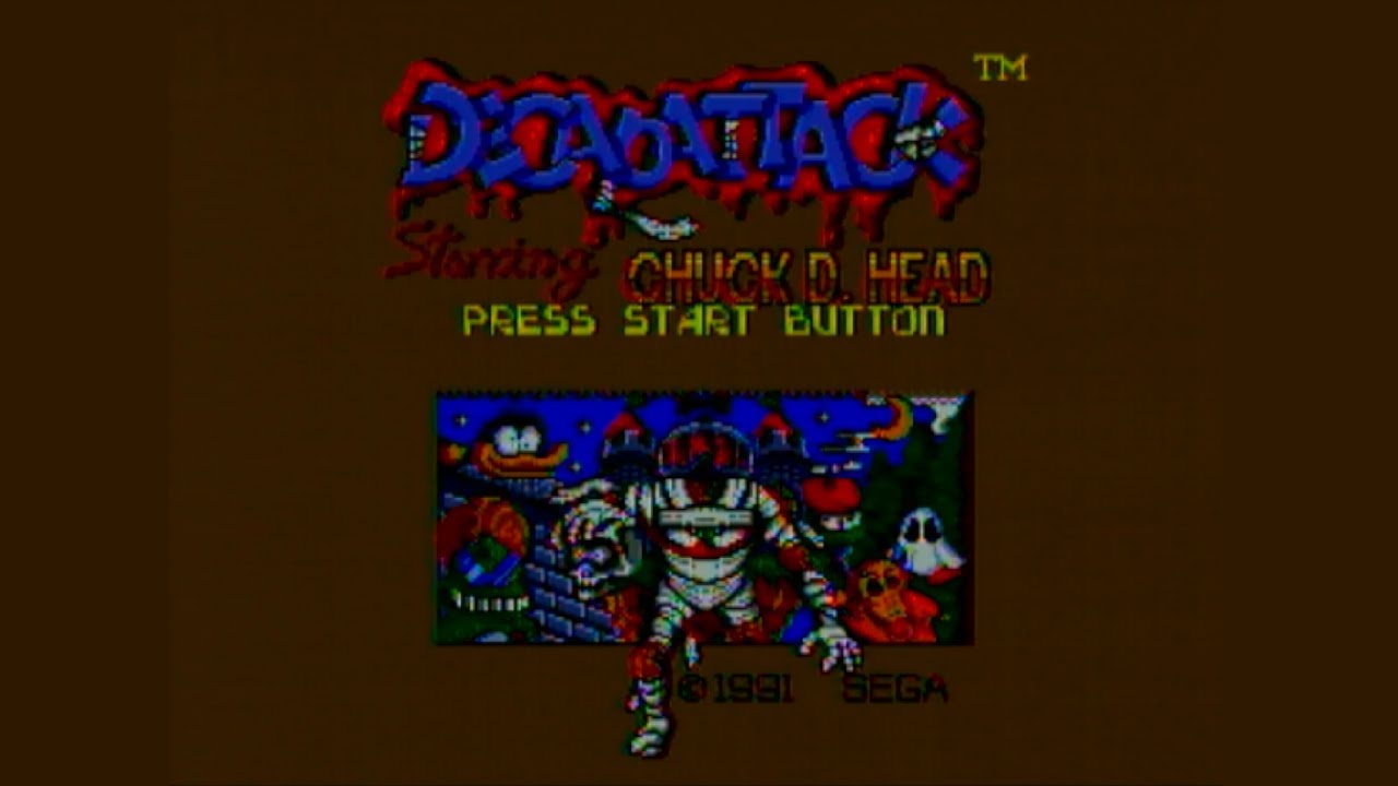 DEcap Attack (Sega Genesis/Mega Drive) - Full Longplay on PXP3 Slim Station - YouTube