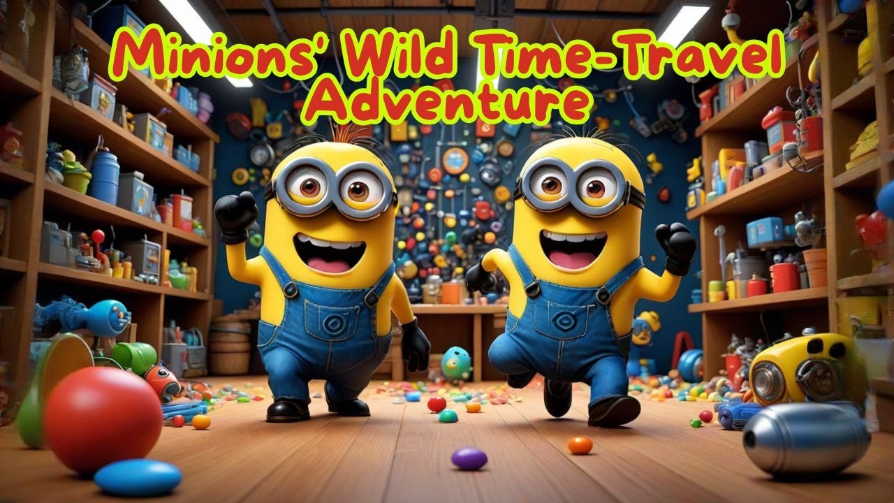 Minions' Wild Time Travel Adventure | Bedtime Stories | kids Tale - YouTube