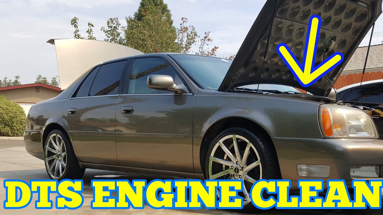 Cadillac DTS ENGINE clean - YouTube
