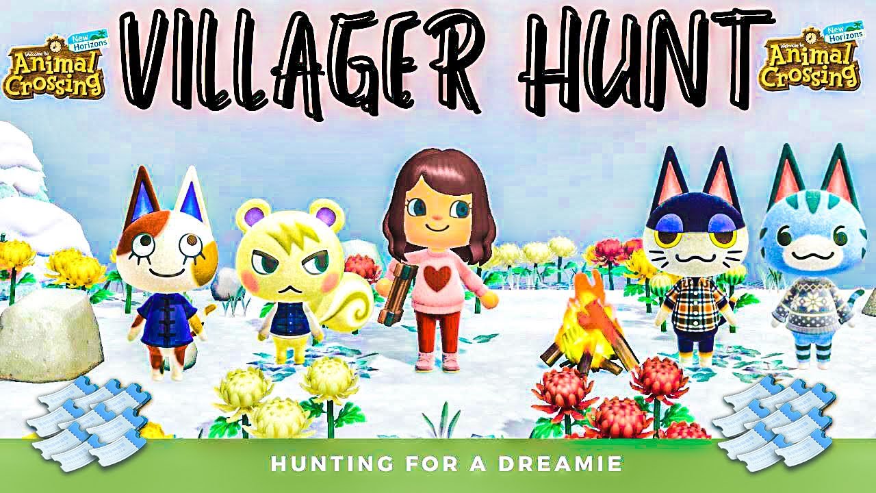 Villager Hunt // Animal Crossing New Horizons - YouTube