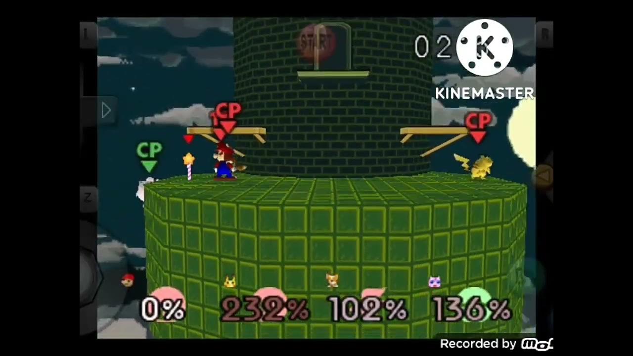 Super Smash Bros. 64 Remix v0.9.4 - Mario NTSC-J (VS. Mode / Team Battle) - YouTube