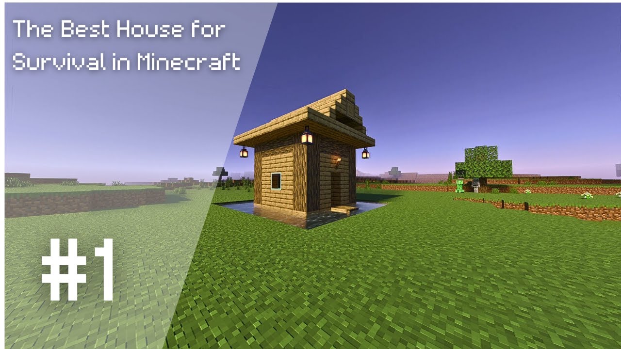 The Best House for Survival in Minecraft - Minecraft Build #1 - YouTube