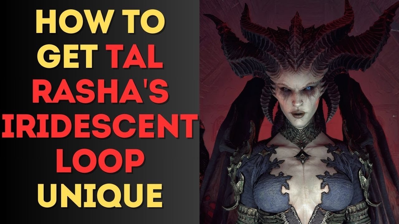 Diablo 4: How to Get Tal Rasha's Iridescent Loop Unique - YouTube