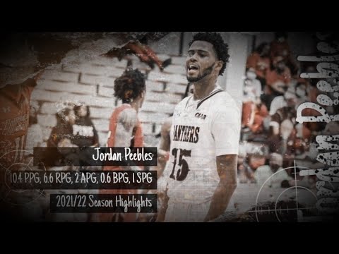 Jordan Peebles 2021/22 Season Highlights HD - YouTube