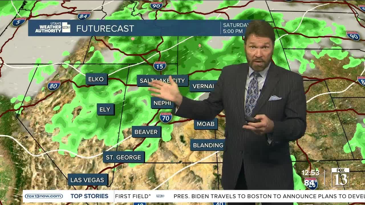 Utah's Weather Authority | Storms heading our way - September 12 - YouTube