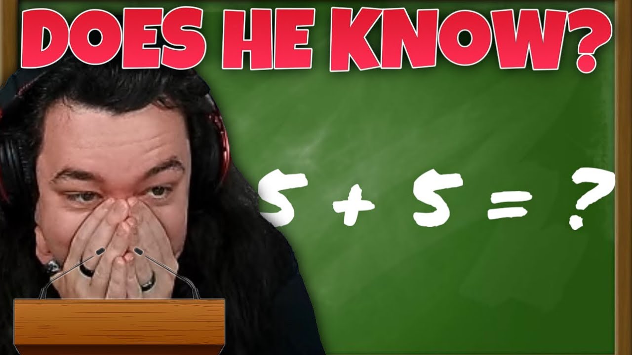 Is A TWITCH STREAMER Smarter Than A 5TH GRADER!? - YouTube