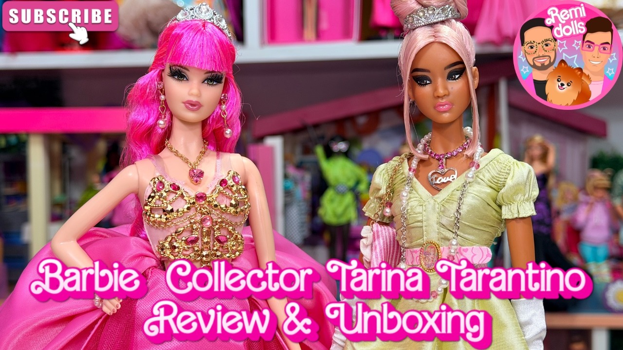 Barbie Collector Tarina Tarantino Review & Unboxing - YouTube