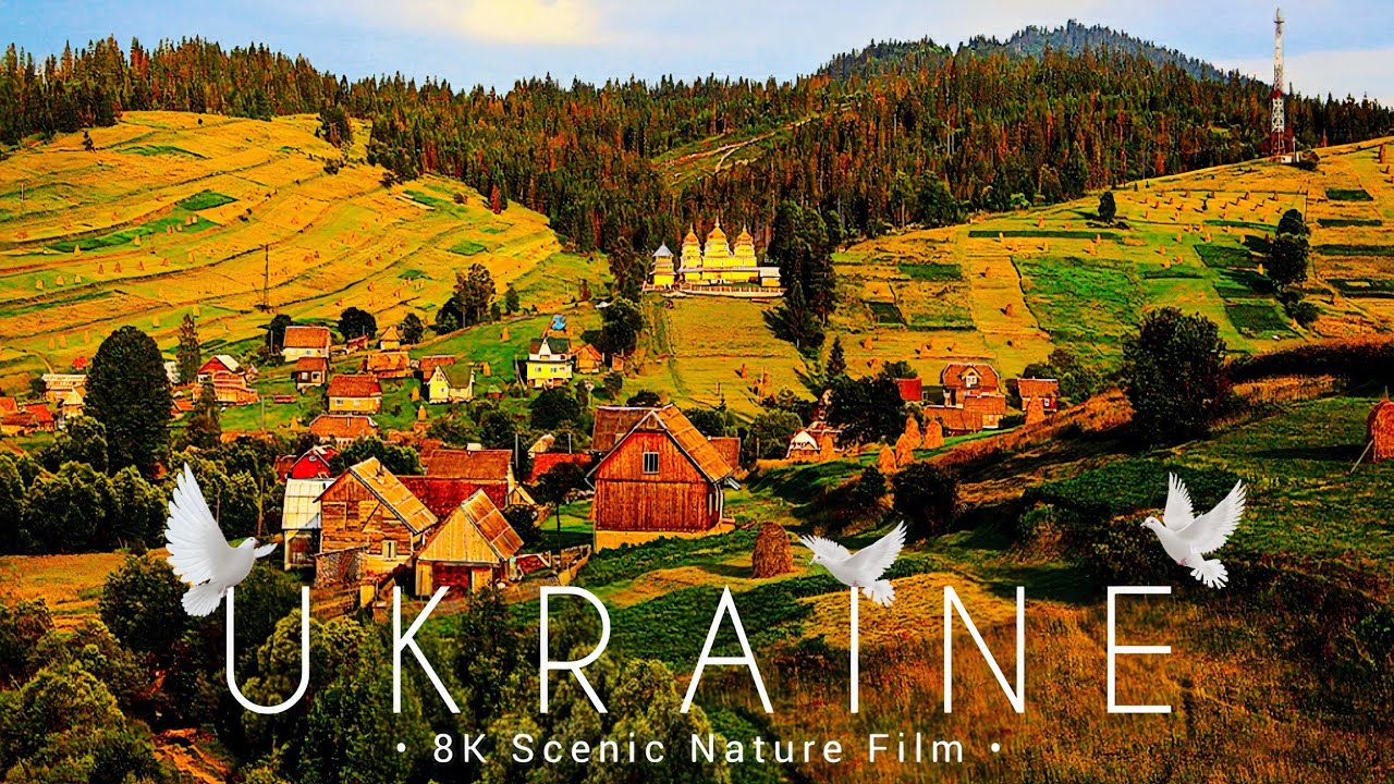 Ukraine 4K HDR [UHD - 60 FPS] 🇺🇦 Scenic Nature Film with Soothing ...
