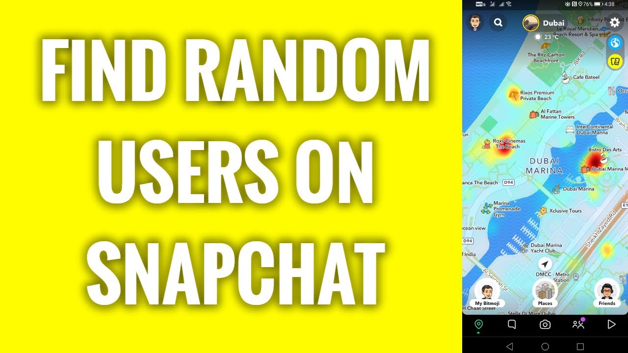 How To Find Random Users On Snapchat - YouTube