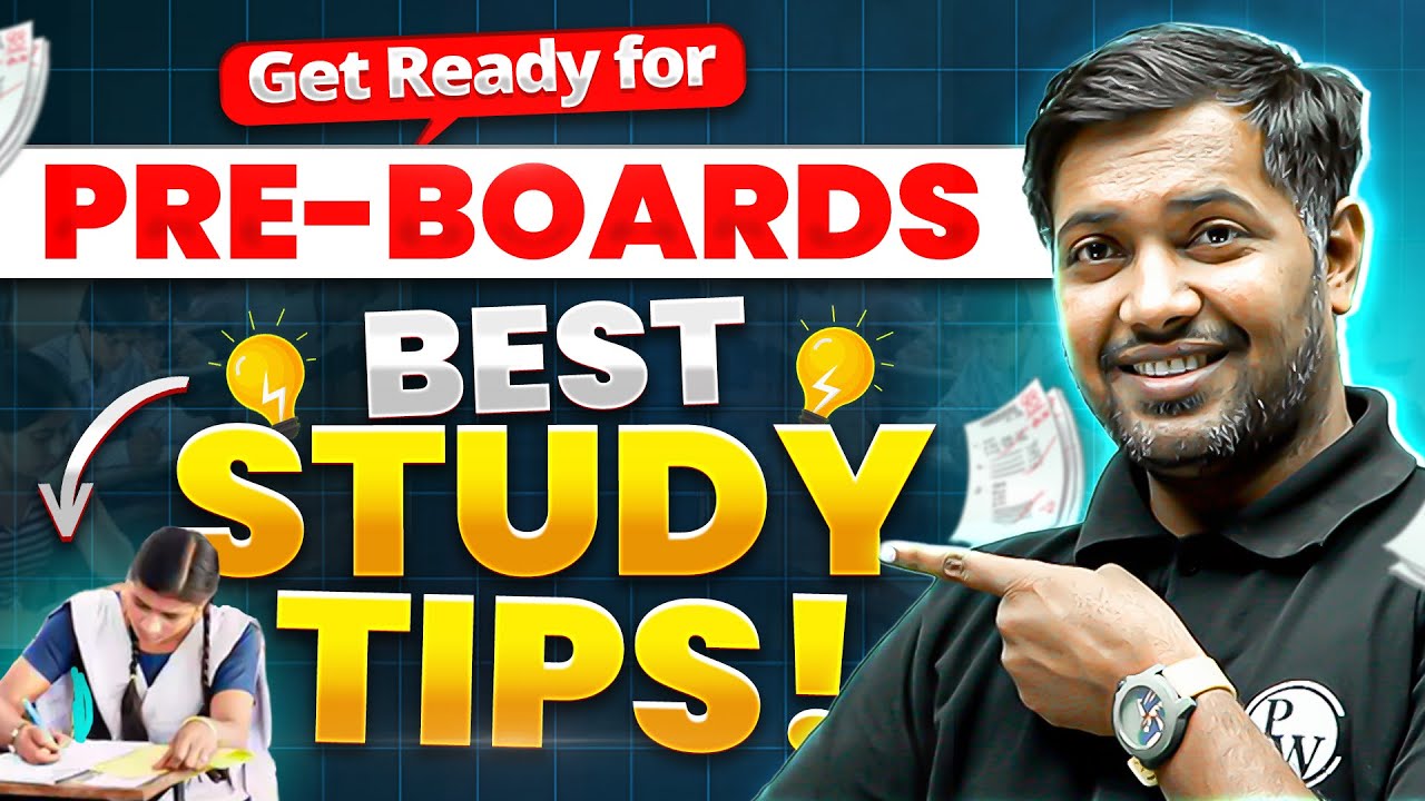 How to prepare for Pre Boards🤔The Ultimate Strategy 😎 - YouTube