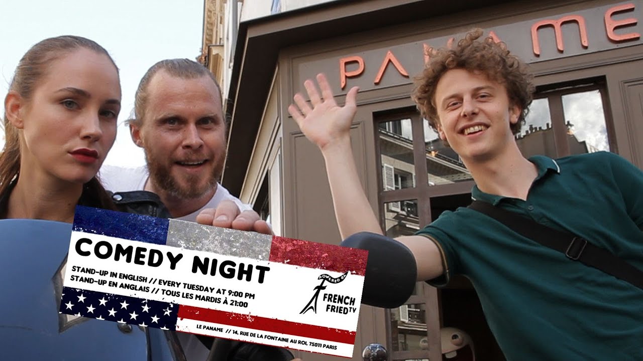 French Fried Comedy Night - English stand-up Comedy in Paris - YouTube