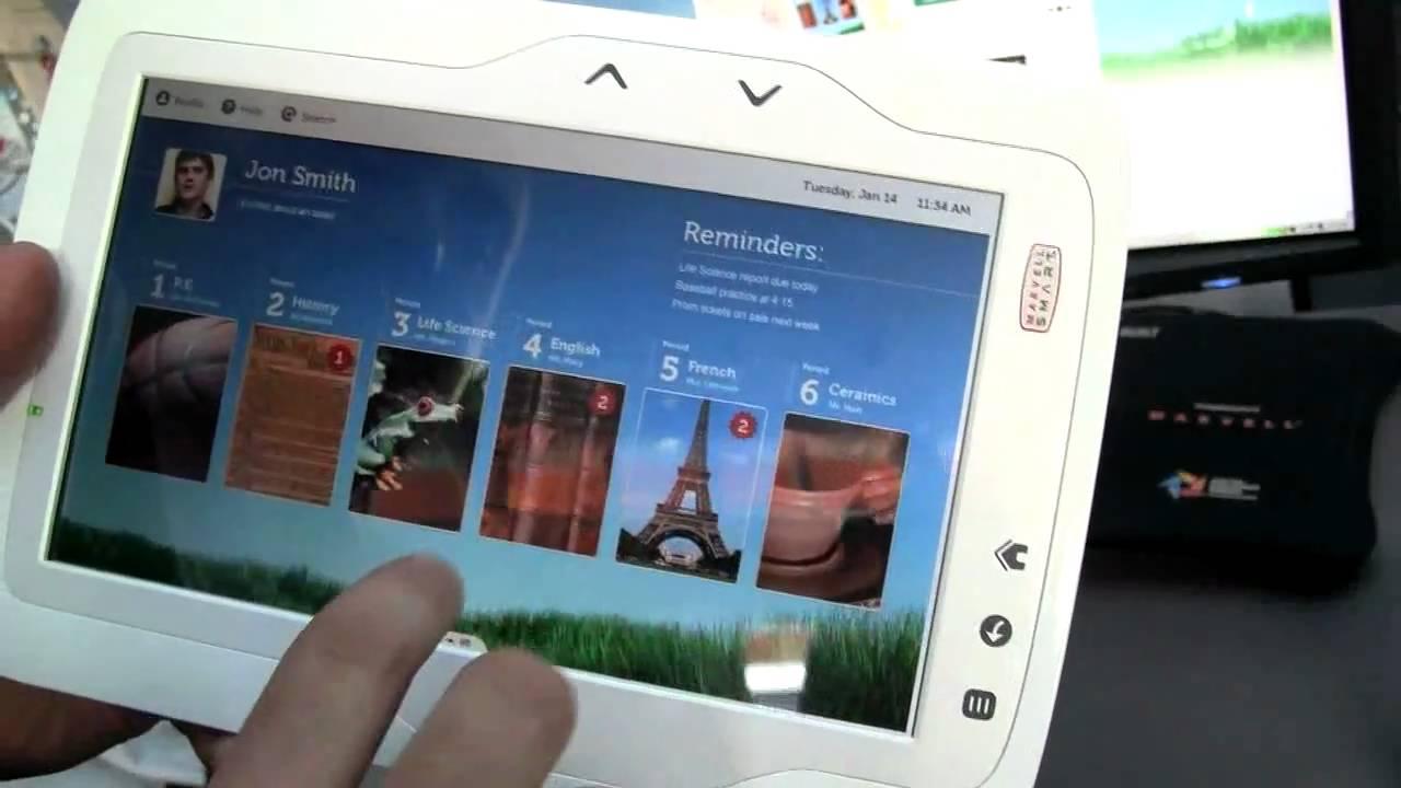 Marvell 10 inch Mobylize Education Tablet Hands On- GigaOm Moblize 2010 ...