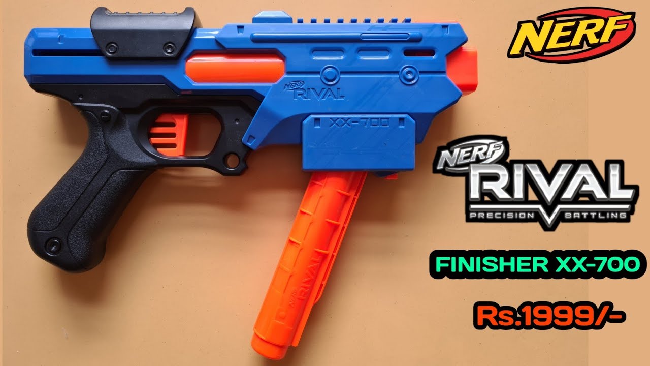 NERF Rival Finisher XX-700 Unboxing, Review & Testing | Nerf Rival ...