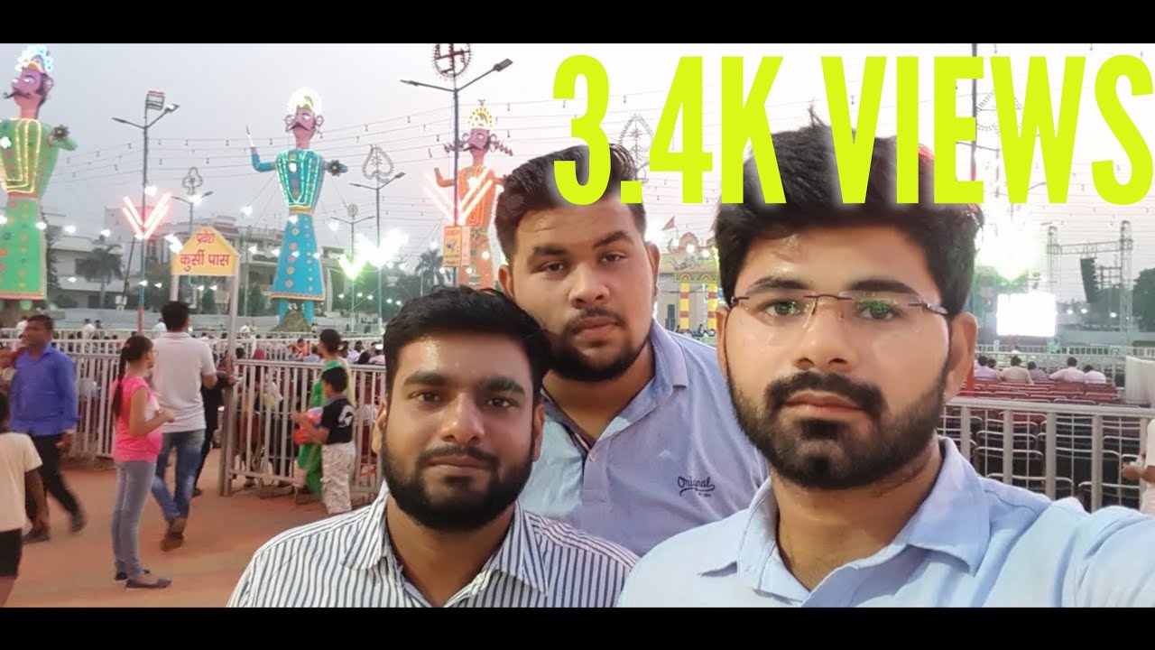 RAAVAN Is Angry😡 At Kavi Nagar Ramleela| Food Calling - YouTube