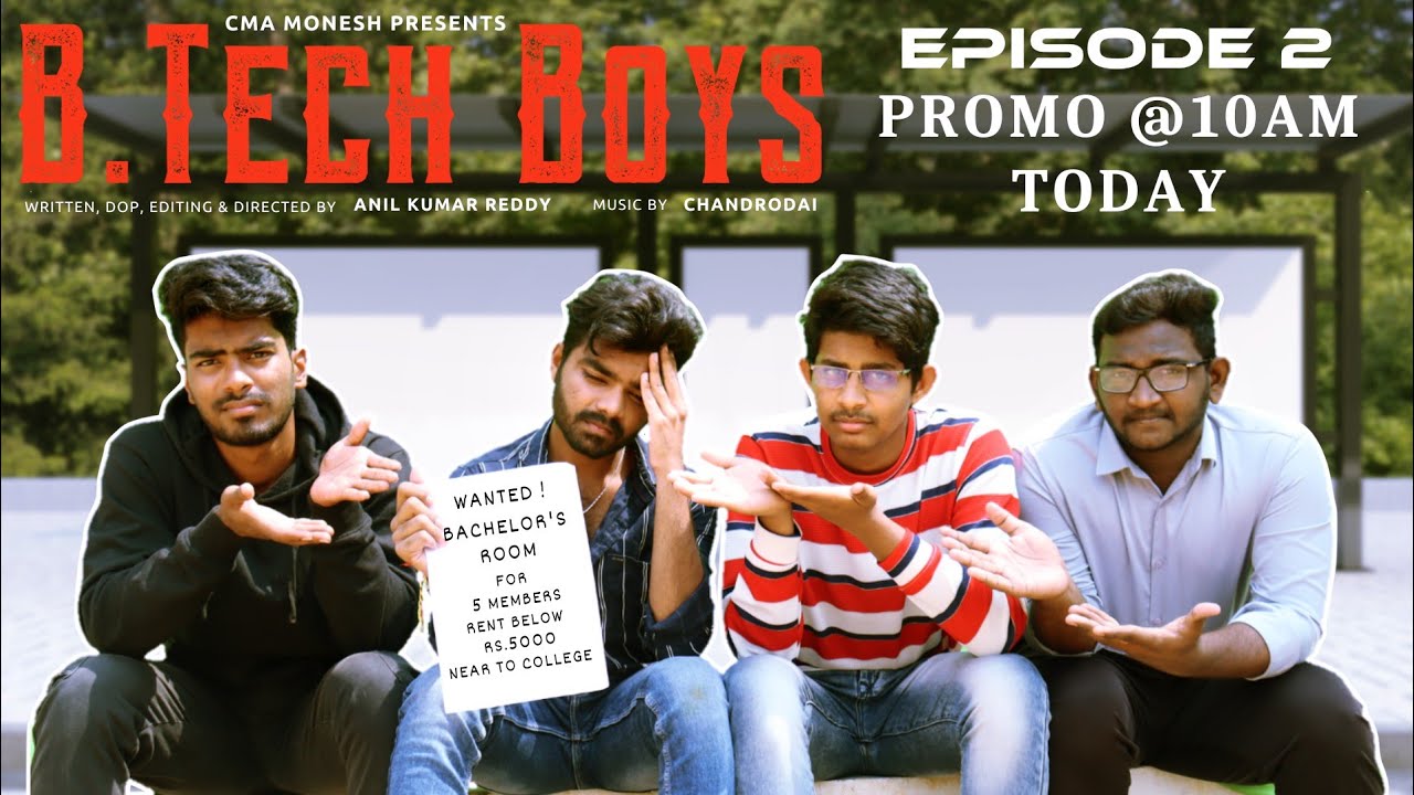 Btech Boys Episode 2 Promo || BACHELOR'S Room - YouTube