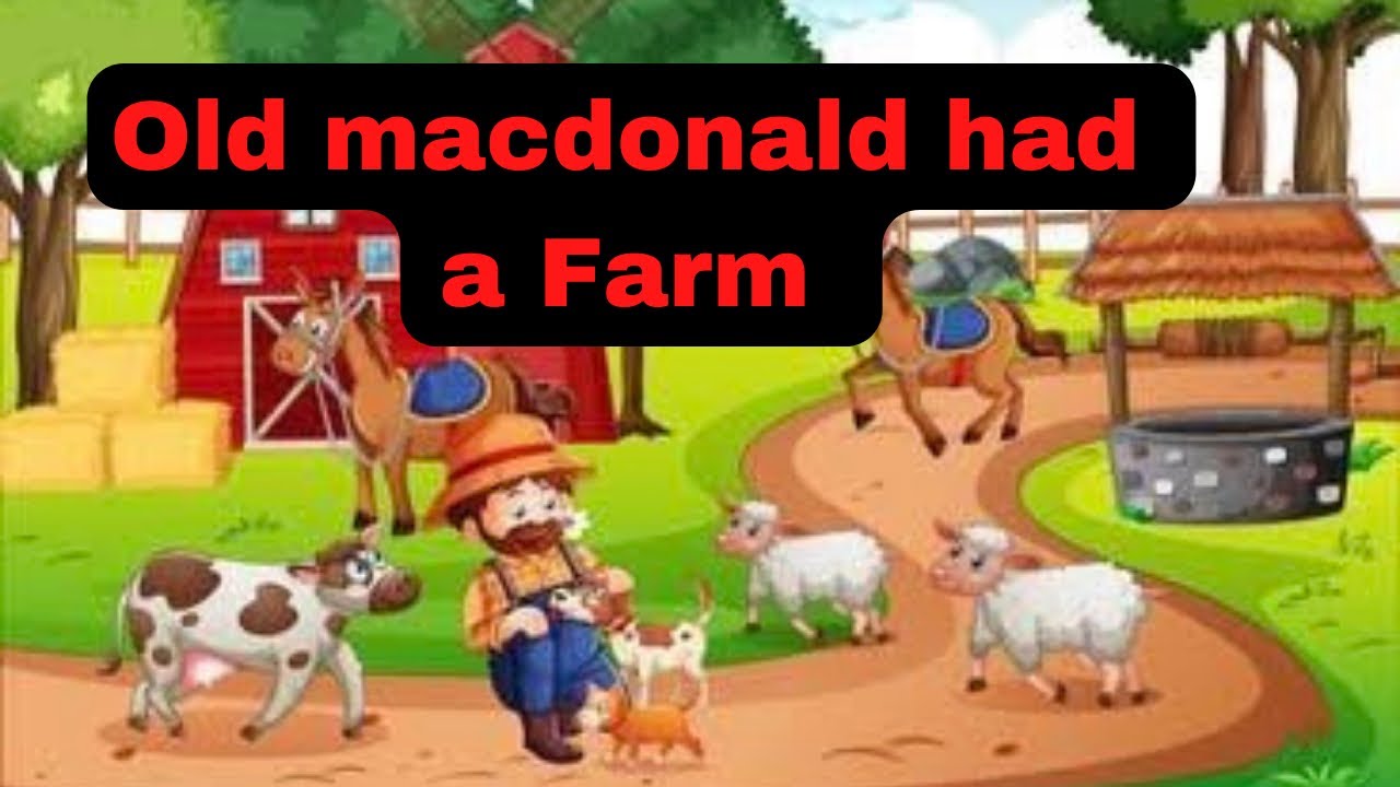 | Old MacDonald Had A Farm Real cows Nursery Rhymes & kids song | - YouTube