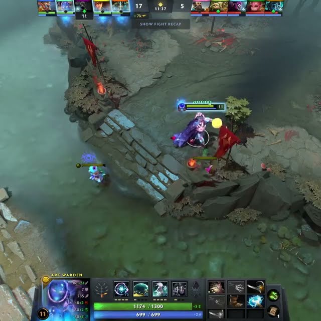 TRICK ARC WARDEN SMARTEST IRON BRANCH DOTA 2 #dota #dota2 # ...