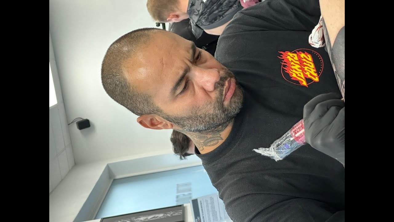 P3PRO tattoo machine from EZ TATTOOING China -Line work - YouTube