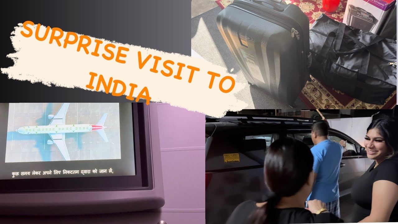 Surprise visit to INDIA#familyvlogs #shopping #punjabivlogs # ...