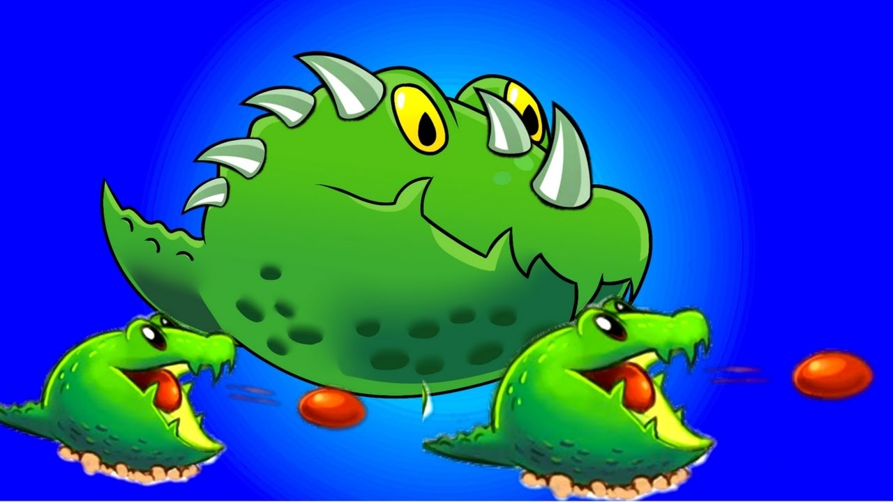 Plants vs Zombies 2 GUACODILE vs 17x Zombies: Showcase - YouTube