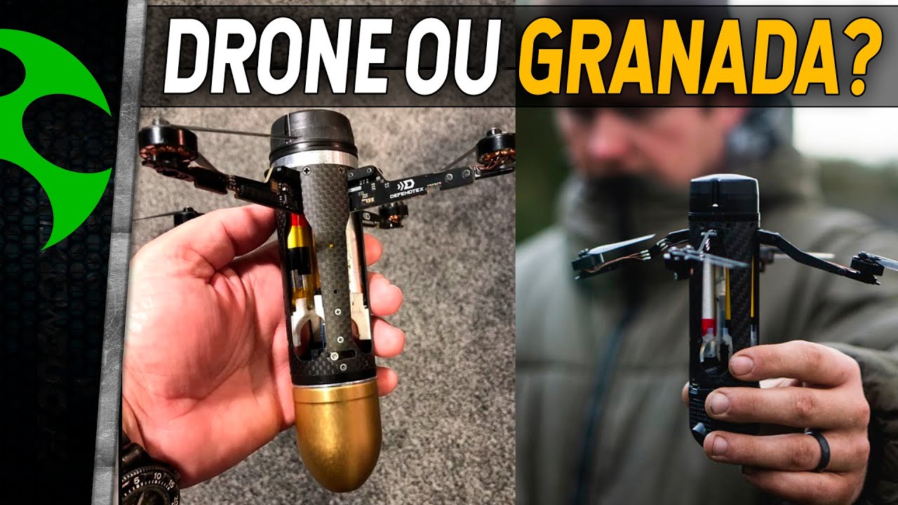 Um DRONE DIFERENTE para um PROBLEMA INCOMUM - Drone militar Defendtex ...