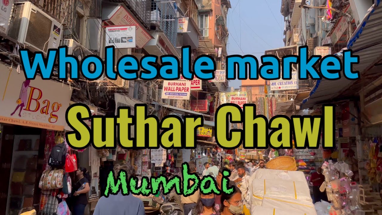 Suthar chawl Kalbadevi Mumbai wholesale market i - YouTube