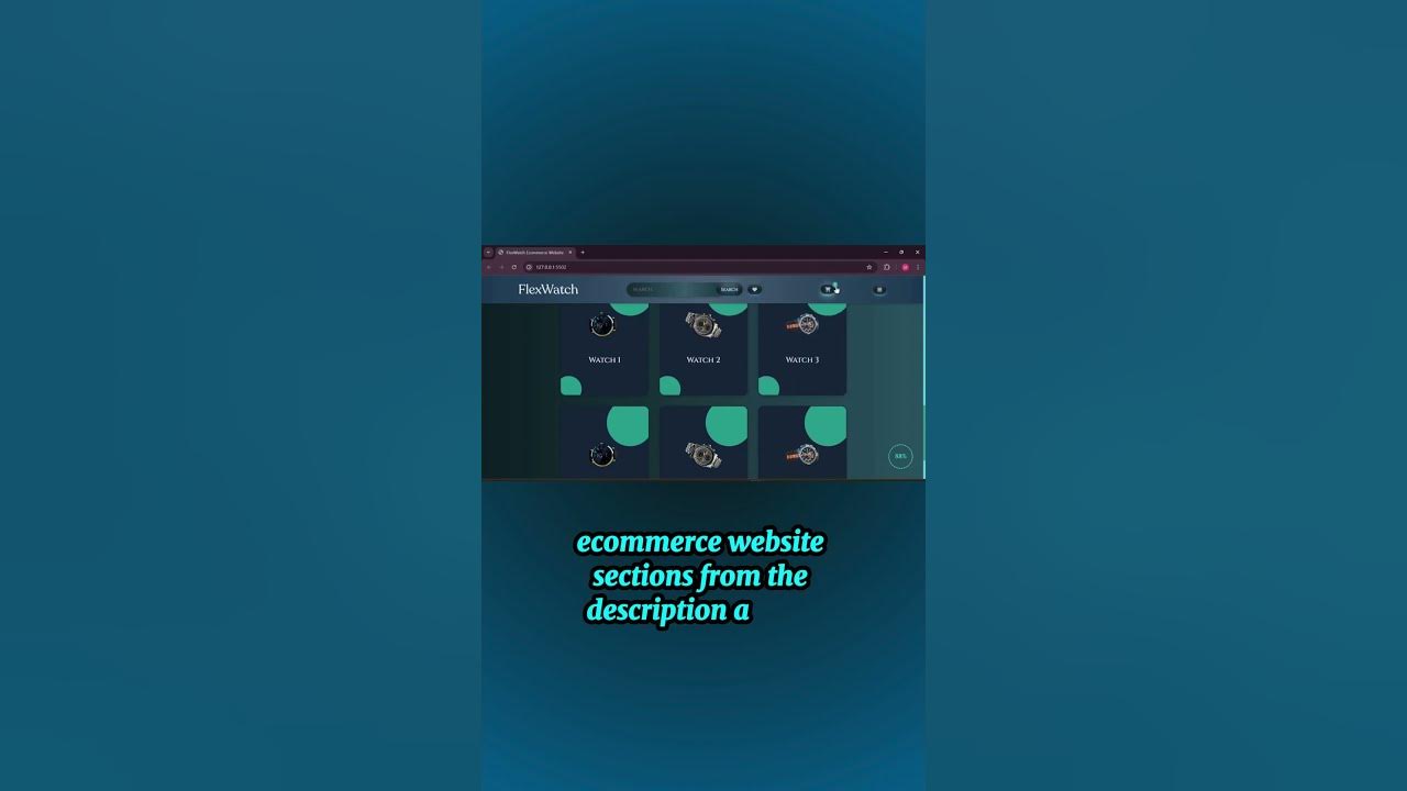 Responsive Ecommerce Website Add to Cart Function - HTML CSS JAVASCRIPT ...