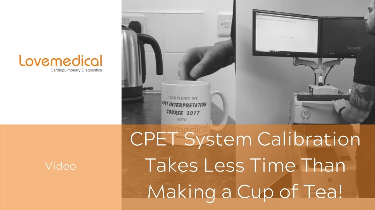 CPET System Calibration Takes Less Time Than Making a Cup of Tea - YouTube