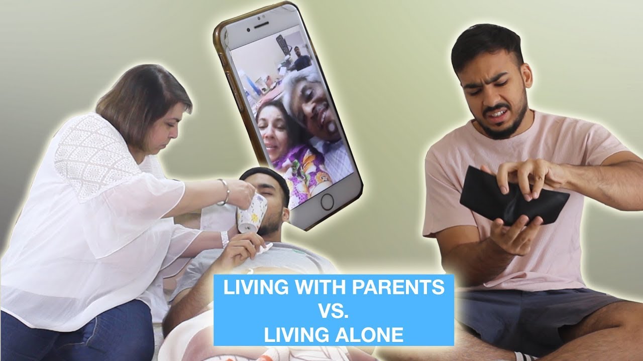 Living With Parents Vs. Living Alone ⎜Super Sindhi - YouTube