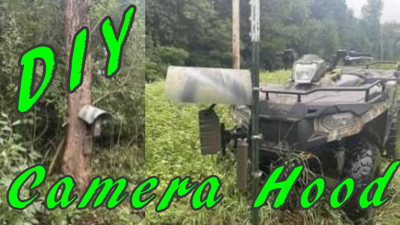 DIY Trail Camera Hood - YouTube