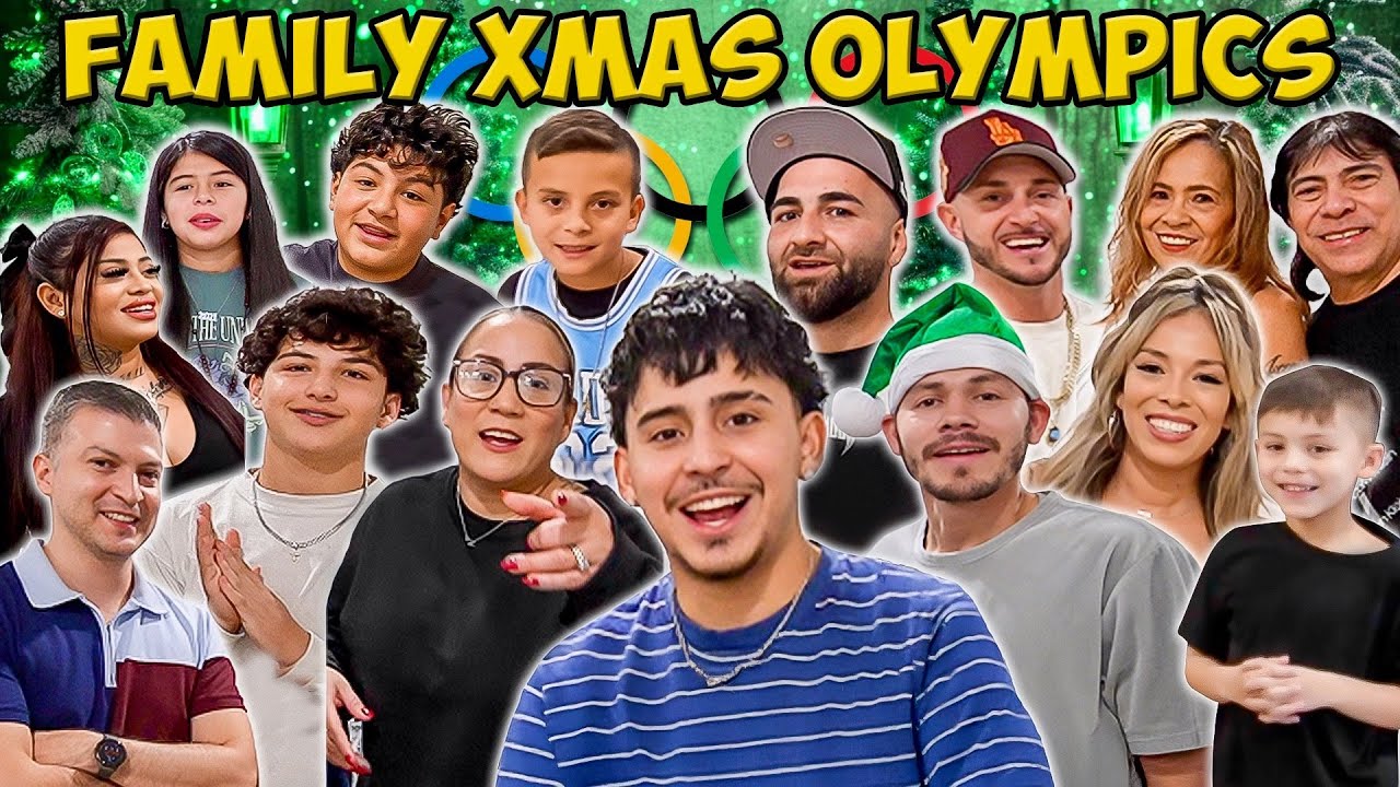 FAMILY OLYMPICS *CHRISTMAS EDITION* - YouTube