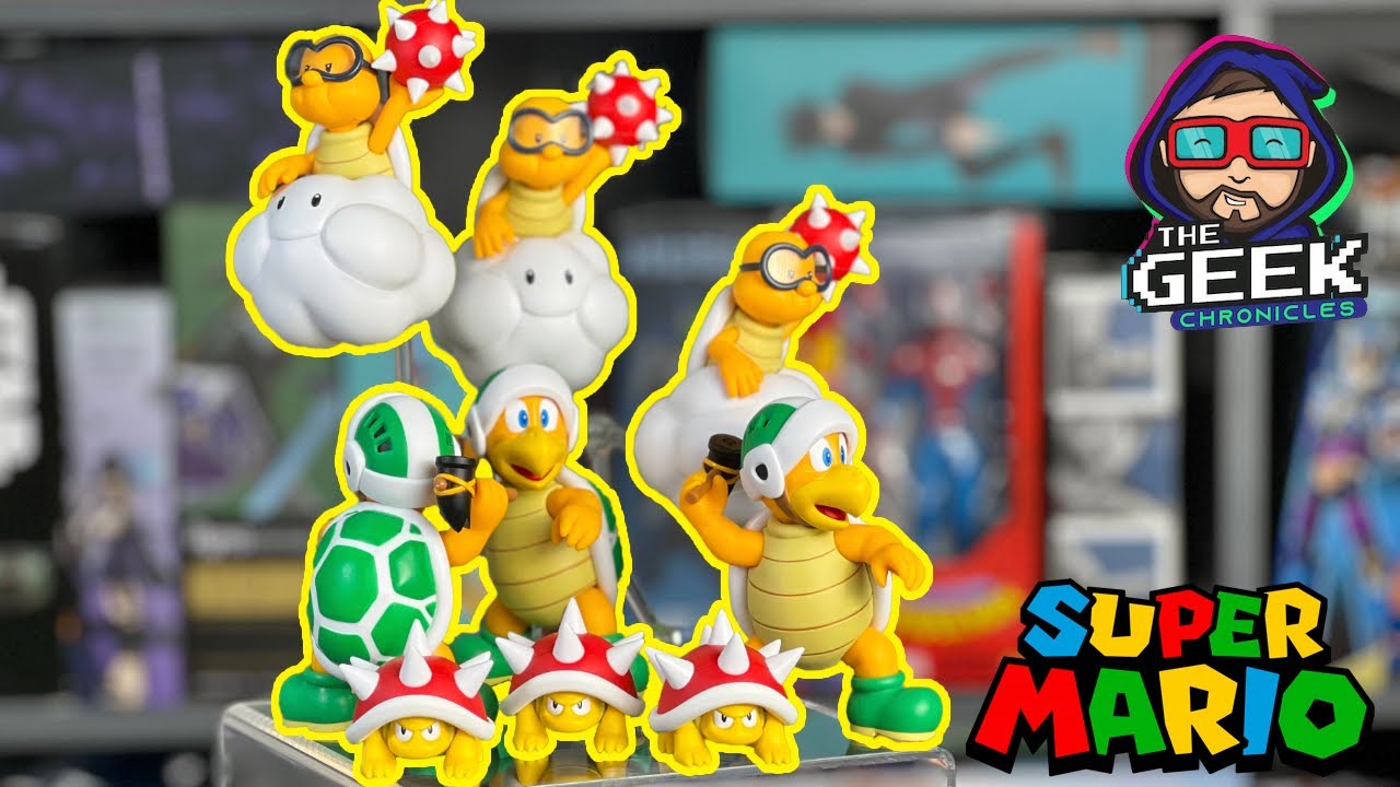 Mario Bros Play Set E Super Mario SH Figuarts Review en Español - YouTube