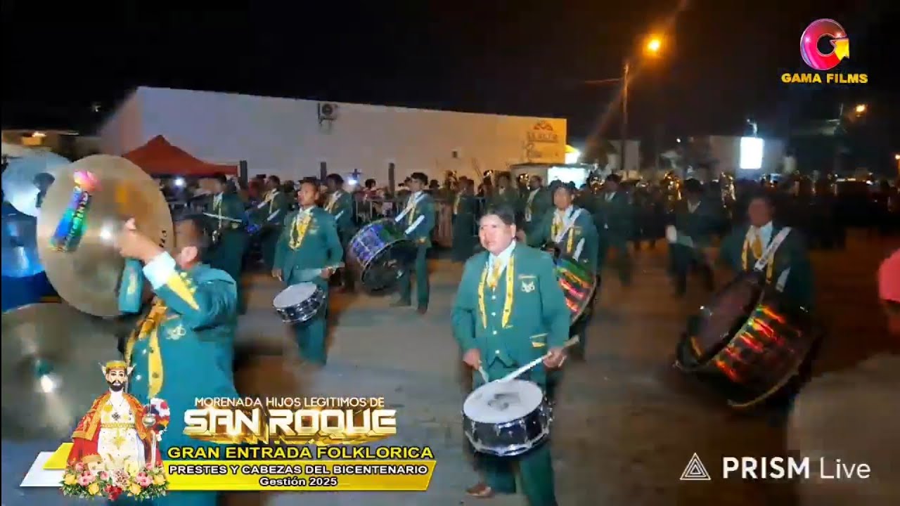 Gran Entrada Folclórica Hijos Legitimos de San Roque Festividad Tata ...